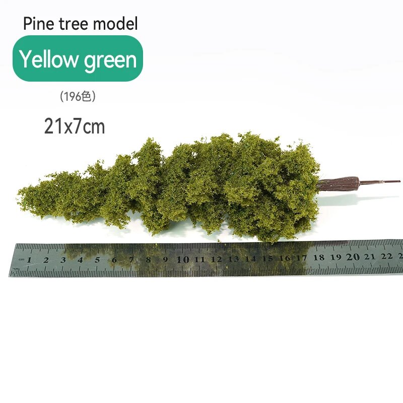 Модель дерева Pine Yellow Green 21x7см, 196
