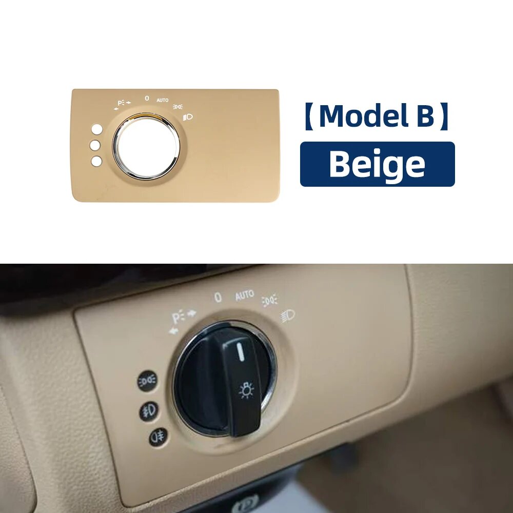 Для Mercedes Benz ML GL W164 X164 300 350 450 500 салон автомобиля переключатель фар панель отделка кнопок фары замена панели