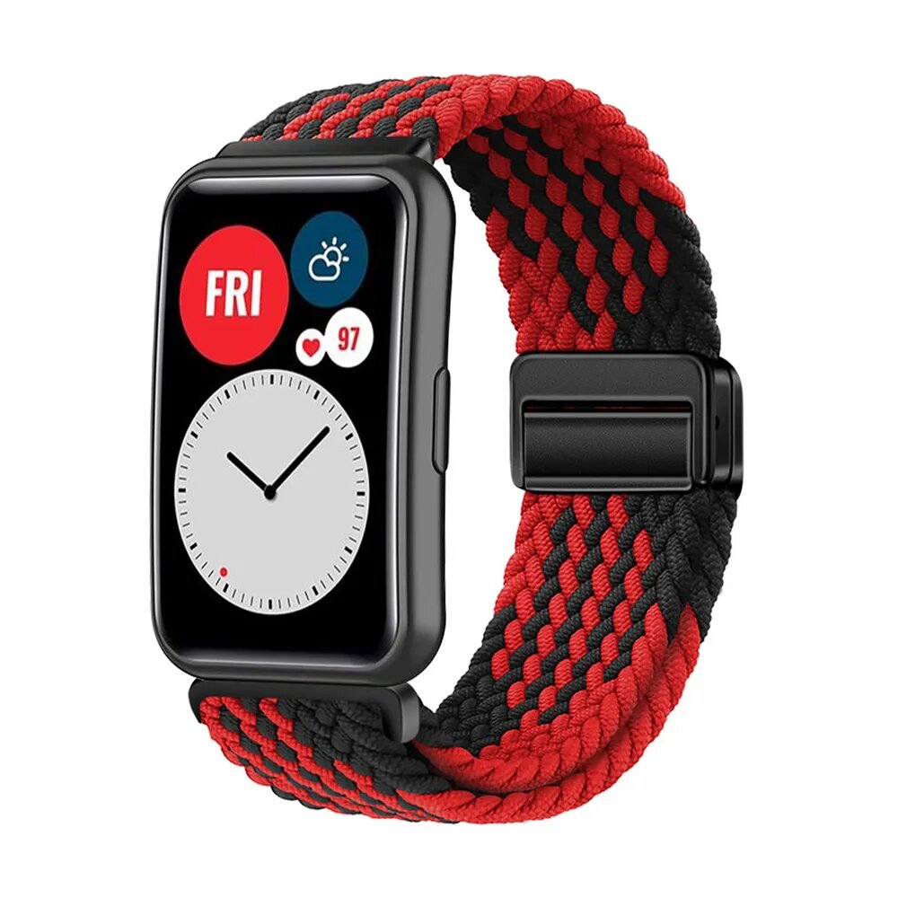 Нейлоновый ремешок для часов на Huawei Watch Fit магнитной Браслет