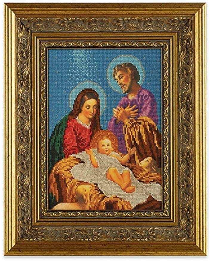 Набор для вышивания Радуга бисера В-189 "Рождество Христово"