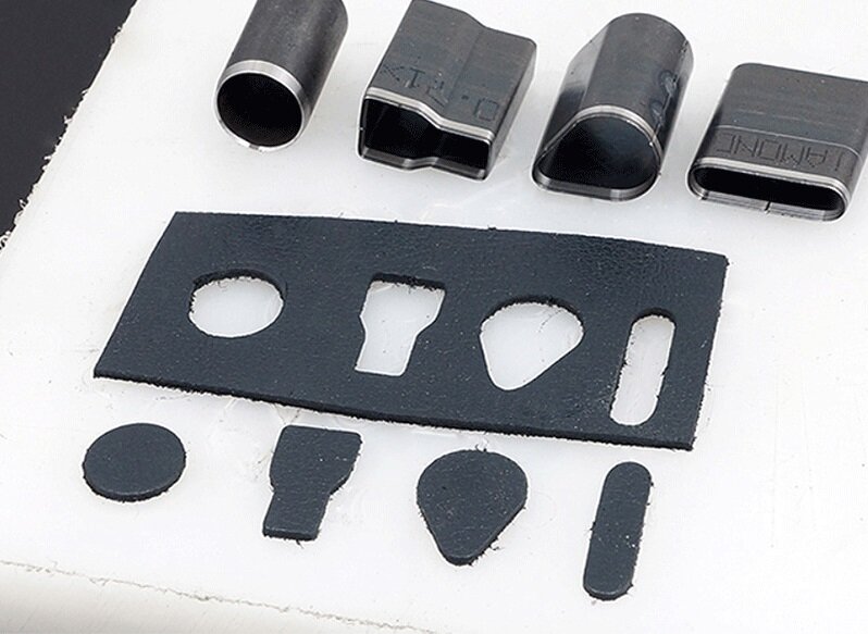 Набор фигурных пробойников для кожи 18 шт.