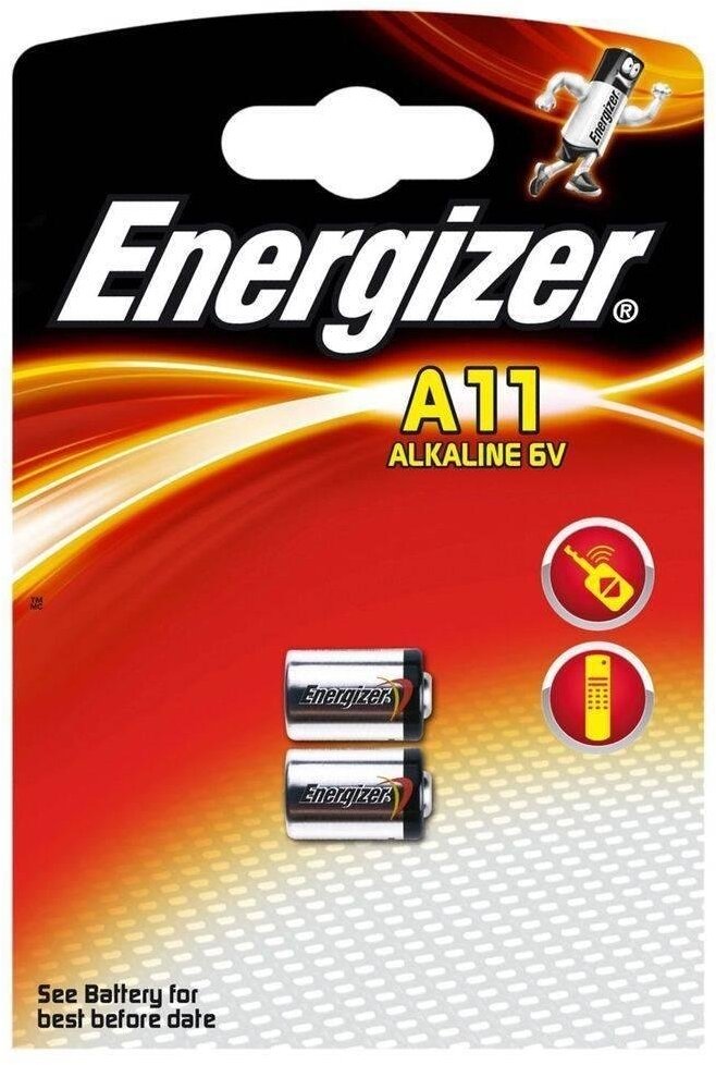 Батарейка Energizer A11 6V BL2 , 2шт.