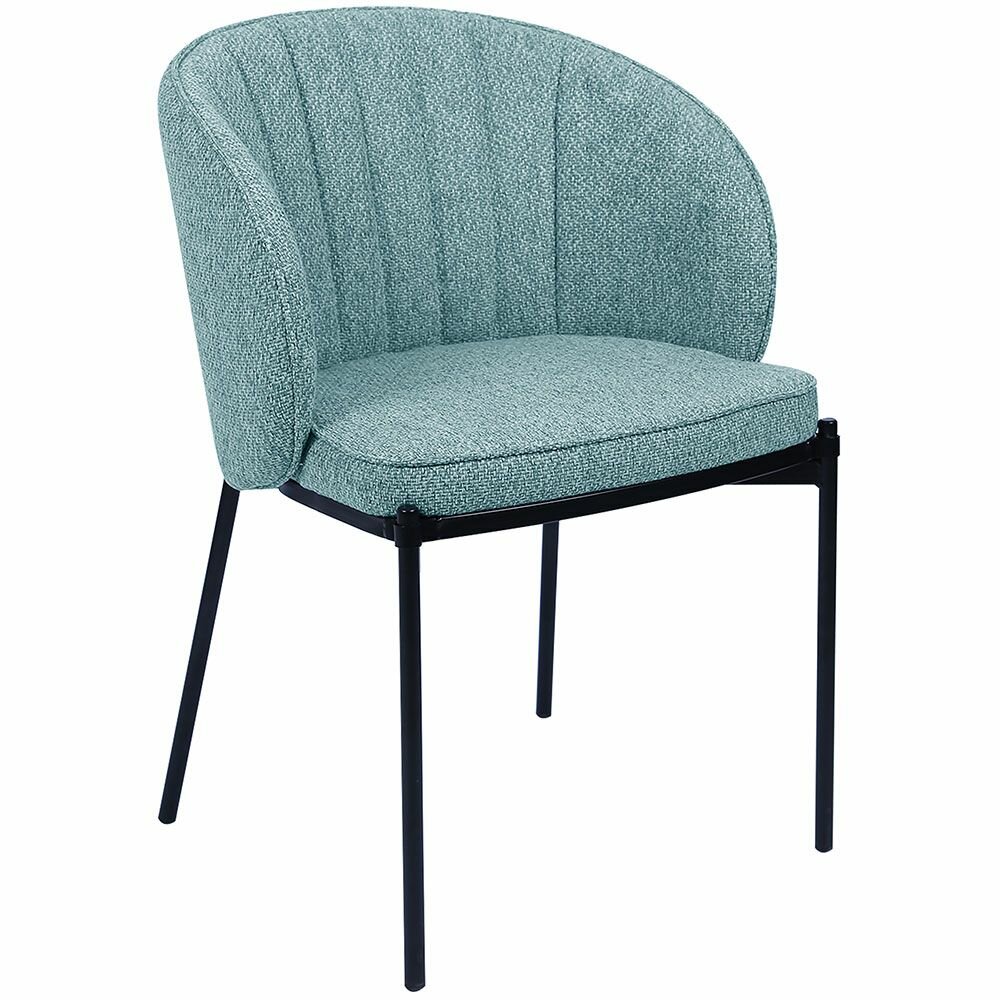 Стул BRADEXHOME Milan Бирюзовый Размеры: Высота 810мм Глубина 590мм Ширина 590мм