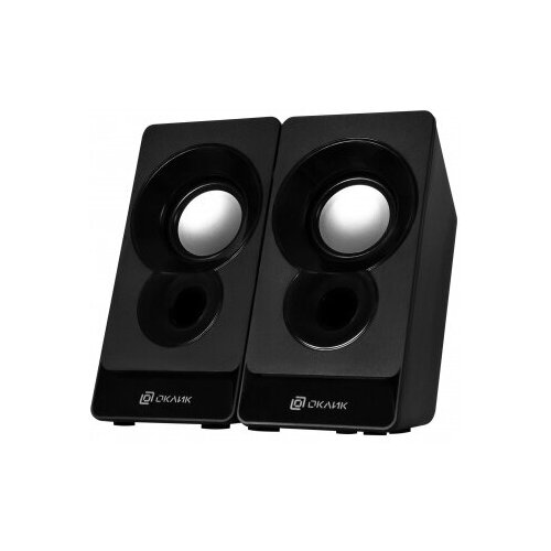 Купить Колонки 2.0 Oklick OK-165 черный - цена: 1100 ₽, характеристики ...