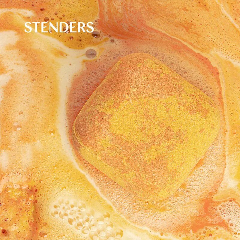 Stenders Золотой Медный Пузырьковая Бомба для Ванны с Богатым Медовым Ароматом для Роскошного Купания