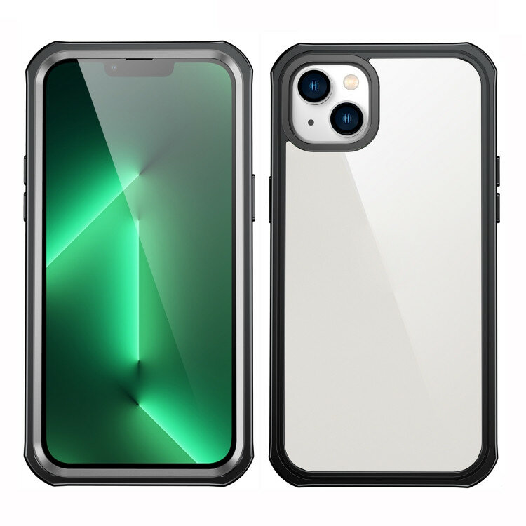 Водозащитный чехол для iPhone 14 Plus противоударный PC + TPU