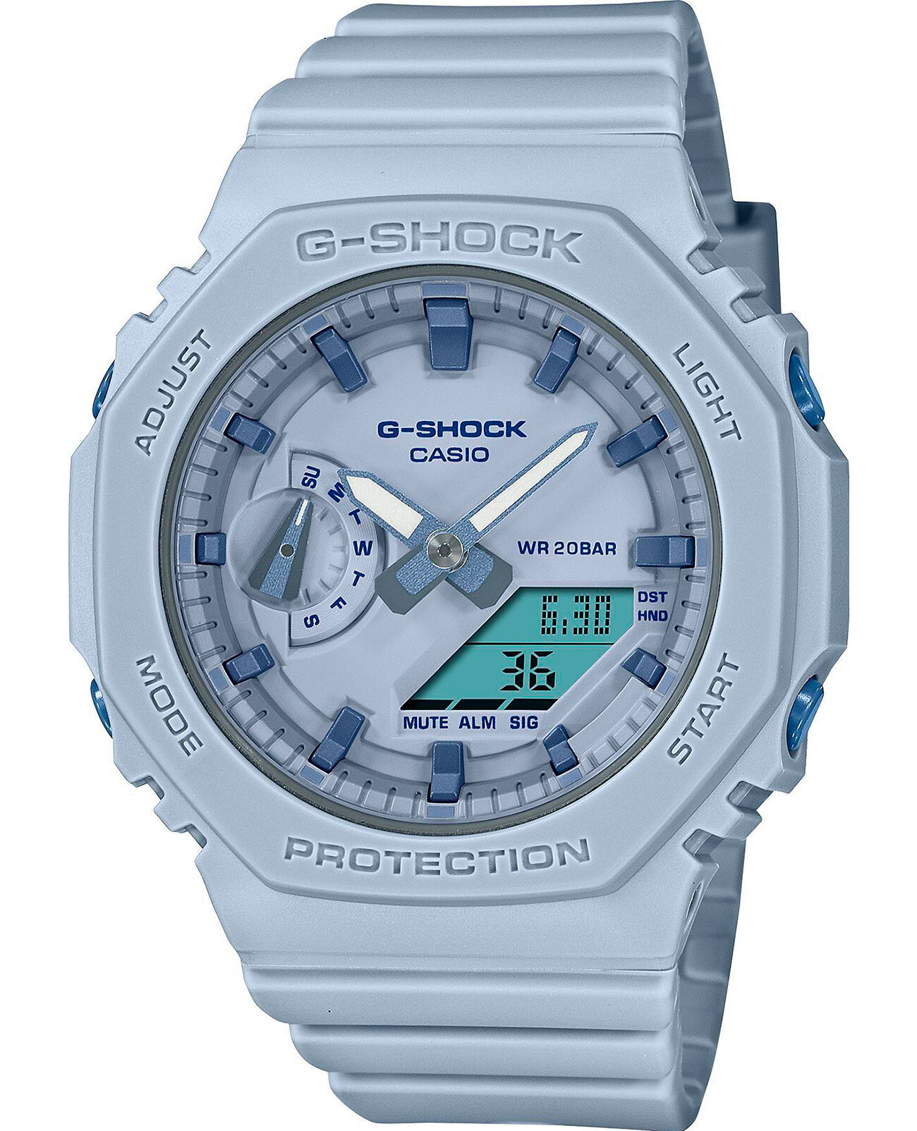 Наручные часы CASIO G-Shock, голубой/синий — фото 1