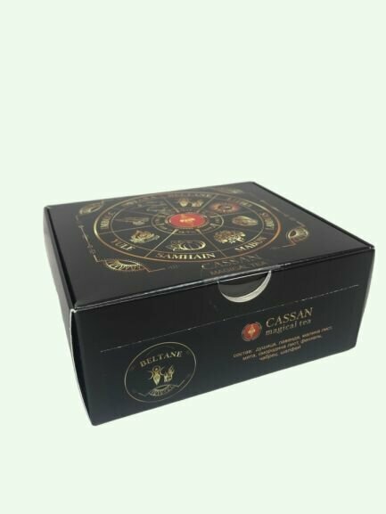 Чай в пакетиках травяной CASSAN magical tea Beltane с ягодами и пряностями, коллекция "Колесо года", 15 шт.