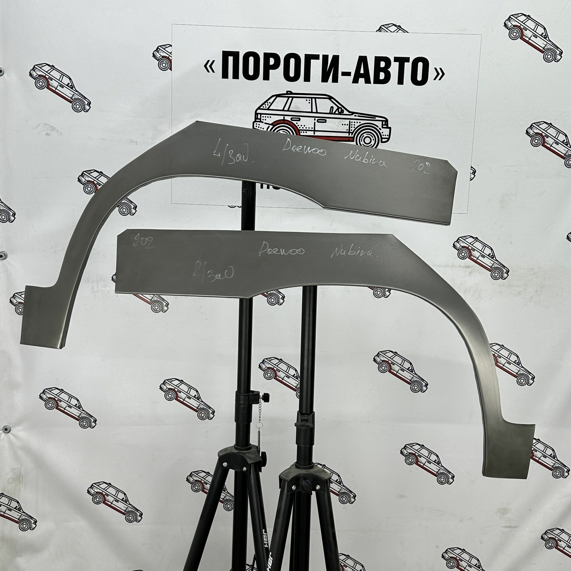 Кузовная арка заднего левого крыла Дэу Нубира, 1 поколение, 1997-2003г, холоднокатаная сталь 0.8мм 1шт на левую сторону