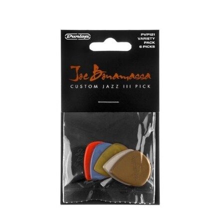 Набор медиаторов 6шт. Dunlop PVP121 Variety Joe Bonamassa 6Pack