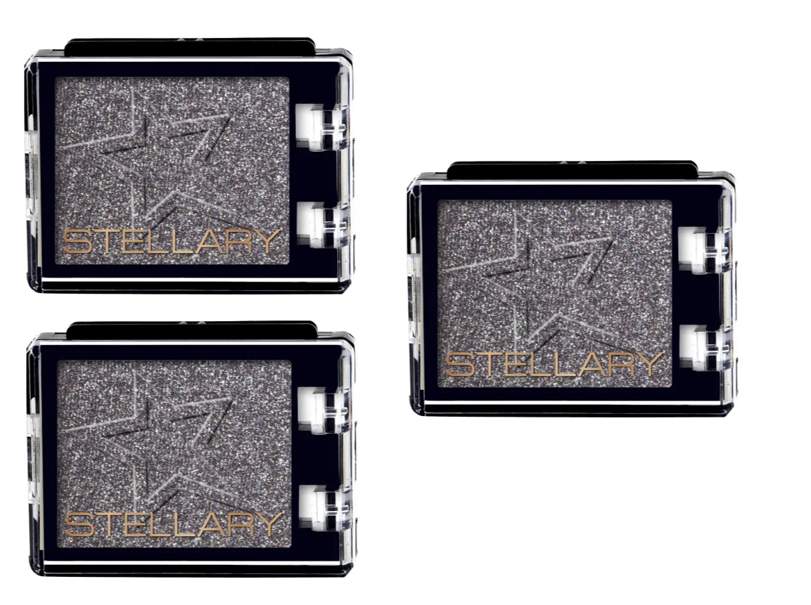 Моно тени для век наборные Stellary E-Clipse, тон 30 Жемчужина, 1 г 3 шт
