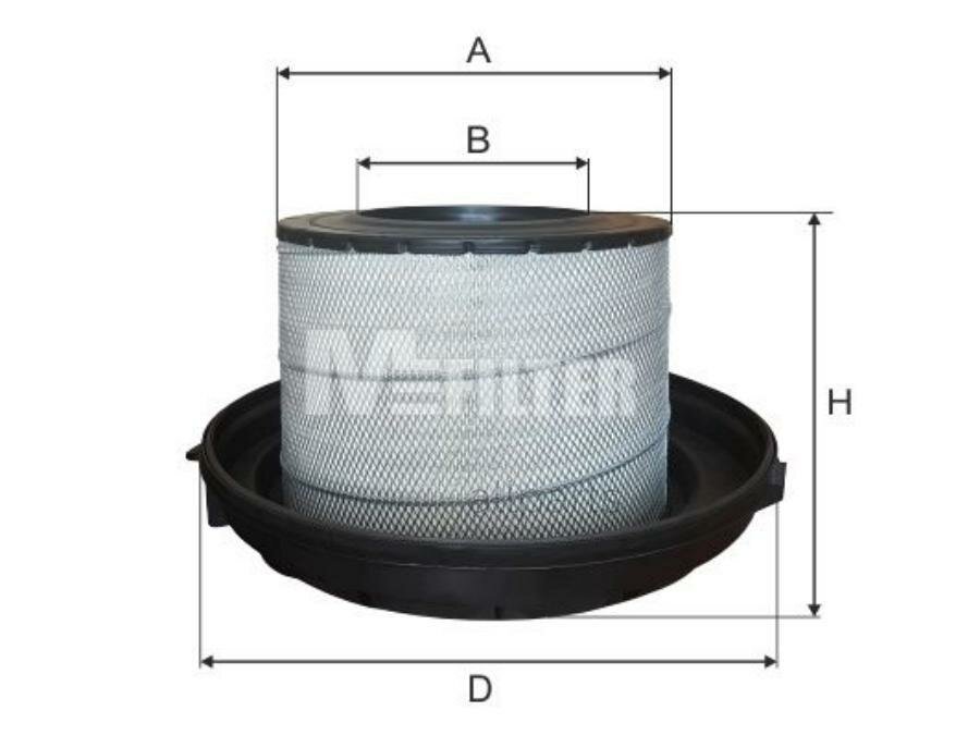M-FILTER A595 фильтр воздушный! \MB Actros, Axor, Actros II