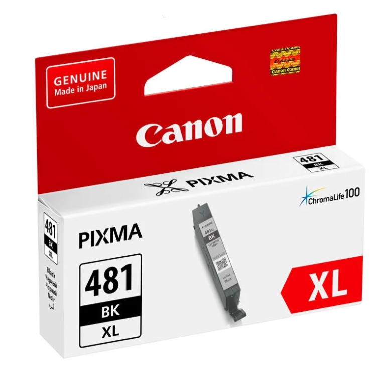 Картридж Canon CLI-481XL BK, 2047C001, 2200 стр, черный