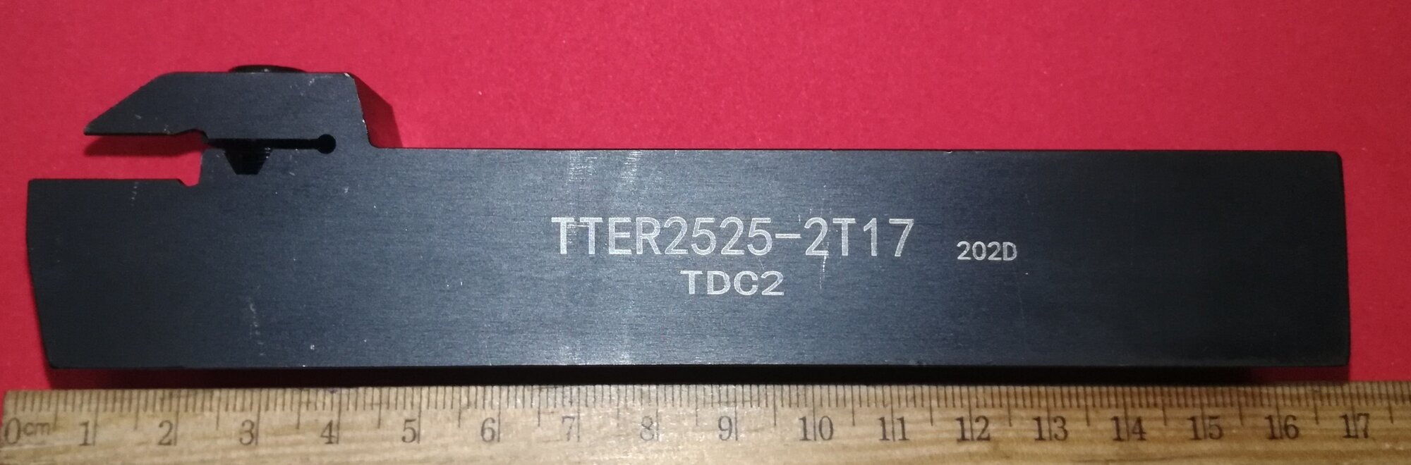 Державка канавочная наружная TTER 2525-2 T17