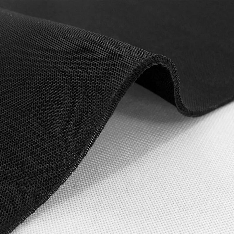 Сетчатая ткань полиэстер черная/серая 1,55 м x 1 м Черный, black