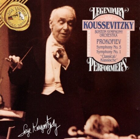 Компакт-Диски, RCA Victor Gold Seal, SERGEY KOUSSEVITZKY - Prokofiev: Symphonies 1 & 5 (CD)
