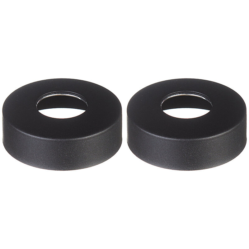 Отражатель декоративный для полотенцесушителя 3/4 d73 мм цилиндрический черный (2 шт.)