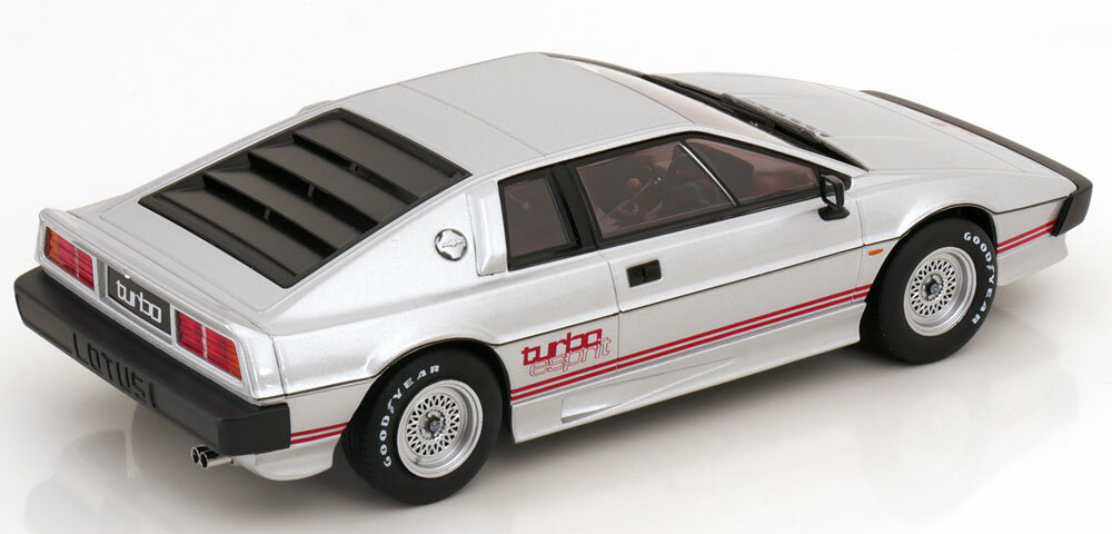 Модель коллекционная KK-SCALE Lotus esprit turbo 1981 silver / лотус эсприт турбо серебристый — фото 1