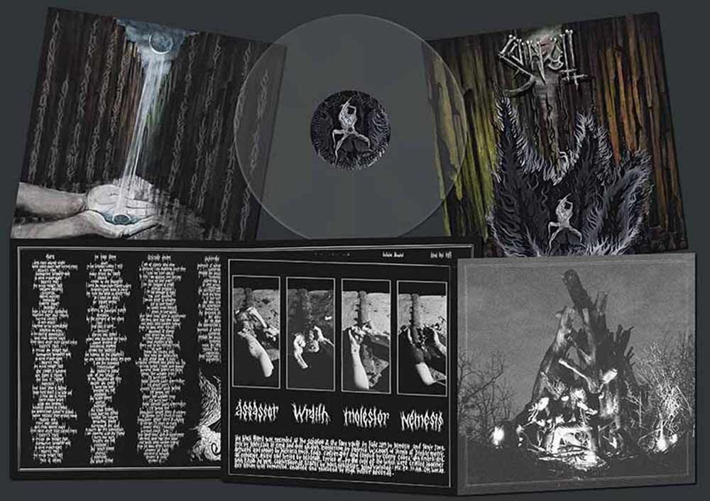 Виниловая пластинка Schafott – The Black Flame, LP, Clear Vinyl, Limited Edition, High Roller Records 2017