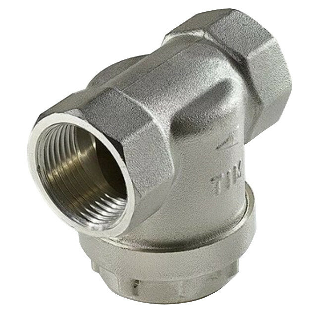 TIM фильтр прямой 1/2 ВР х 1/2 ВР, резьбовой фильтрующий элемент для водоснабжения