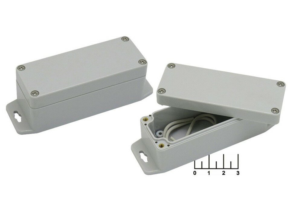 Корпус BOX 90*35*35 G200MF серый