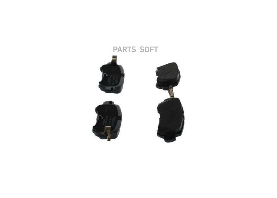 BOSCH 0 986 495 368 0 986 495 368 колодки дисковые задние! с антискр. пл.\ Mazda CX-5 2.0/2.0D 11>