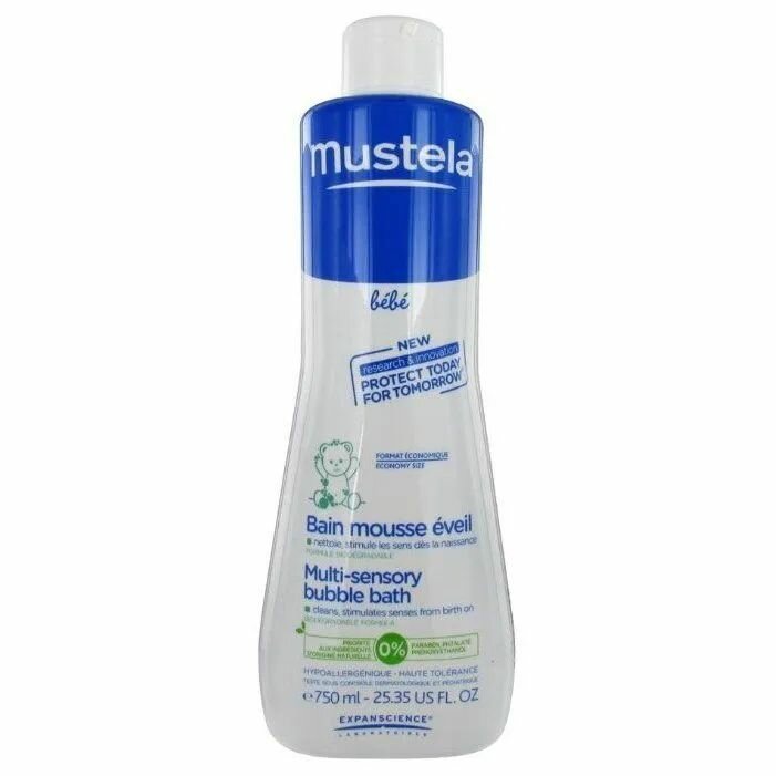 Mustela Multi-Sensory Пена для ванны детская 750мл