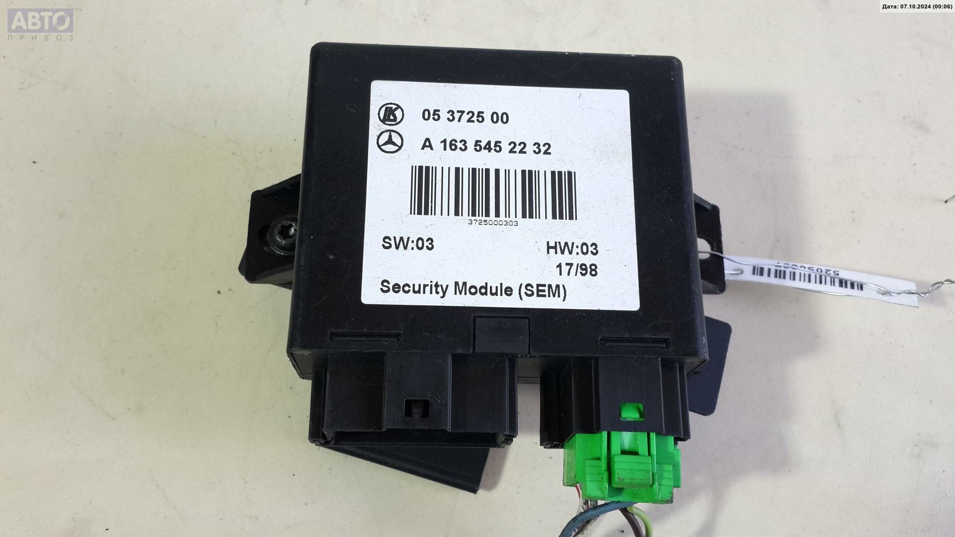 Блок управления Mercedes M-Class ML W163 (1998-2004)