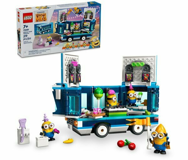 Конструктор LEGO Minions 75581 Музыкальный автобус Миньонов (Lego 75581)
