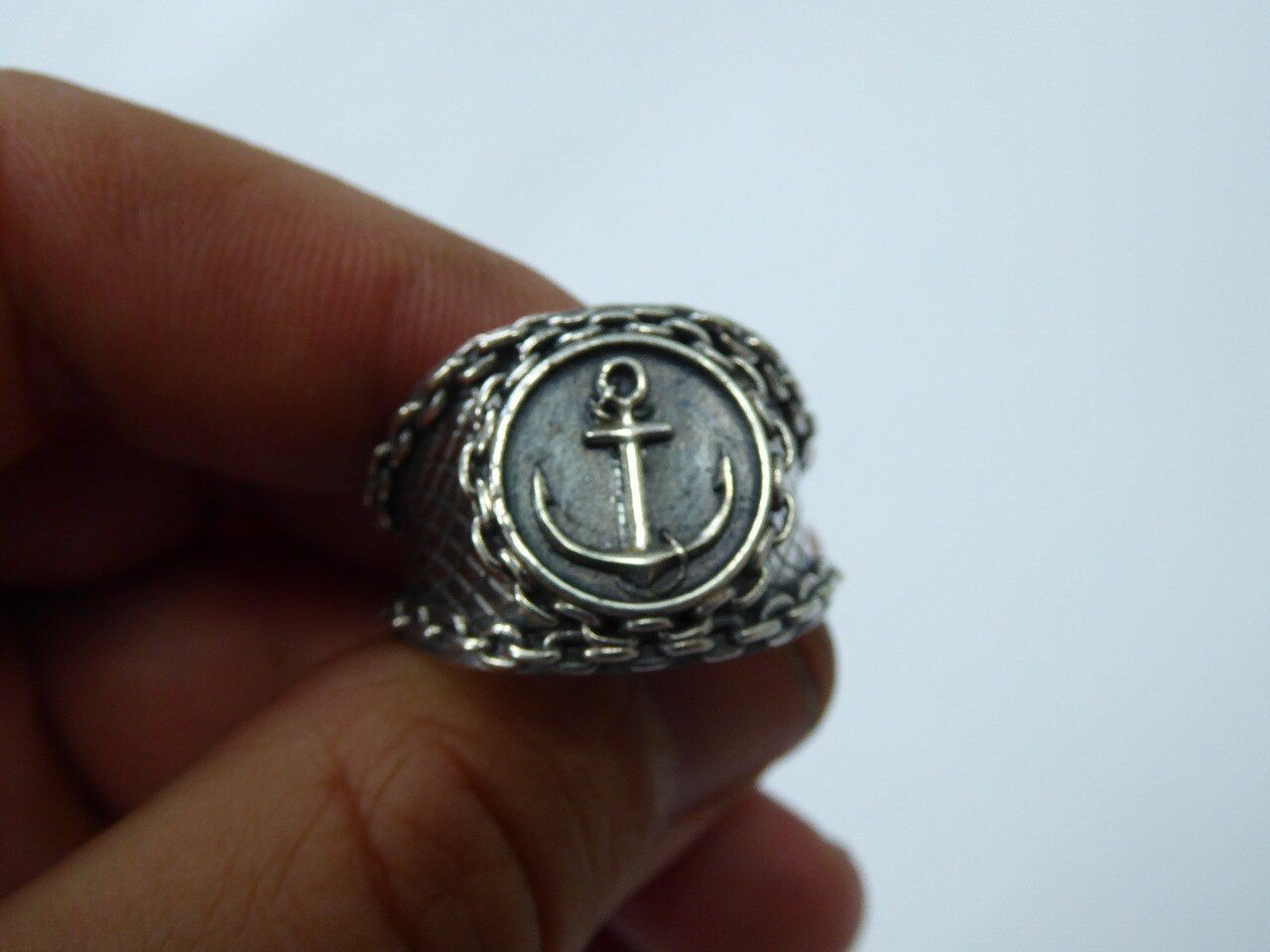 Печатка, серебро, 925 проба, чернение