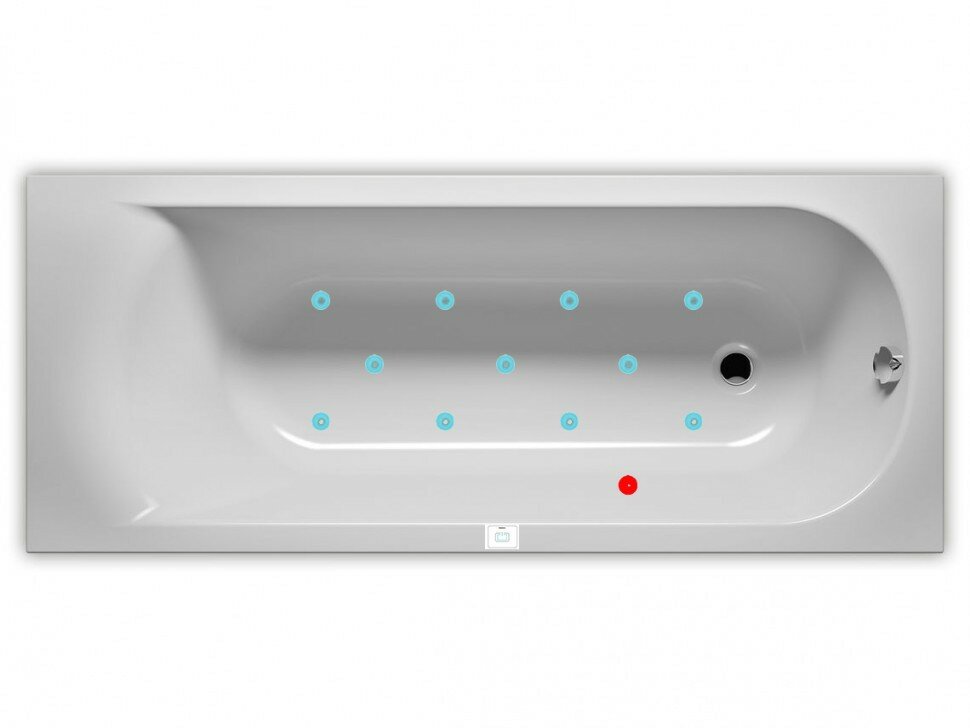 Гидромассажная ванна RIHO MIAMI AIR 170x70