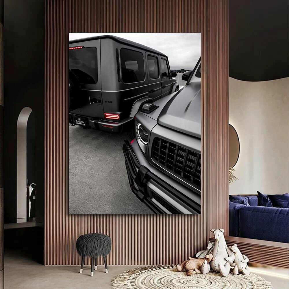 Гелендваген, картина на холсте, 60х80 см.