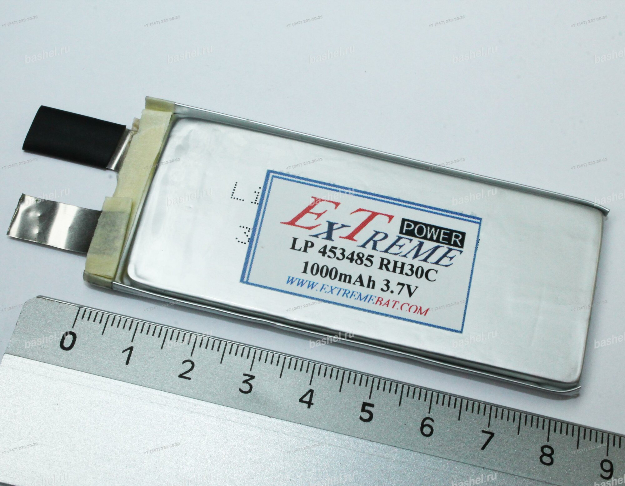 Аккумулятор LP 453485RH30C 3,7V, 1000mAh, Li-Pol (высокотоковый)