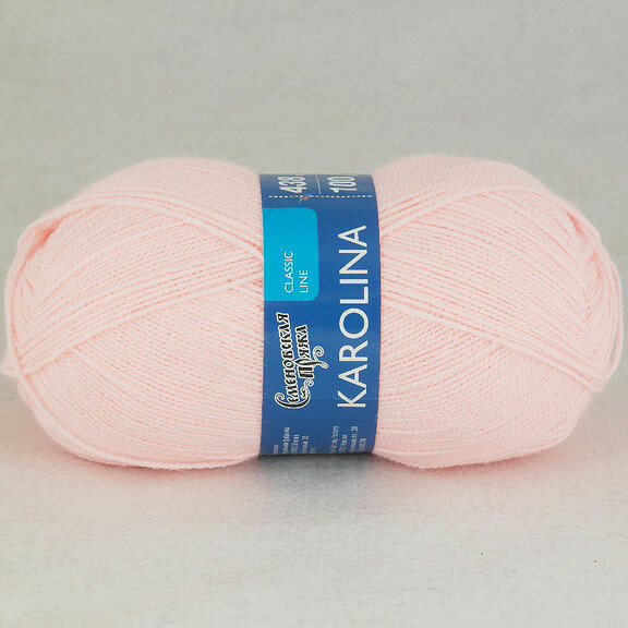 Пряжа Семеновская каролина 54025 розовый (5 мотков)
