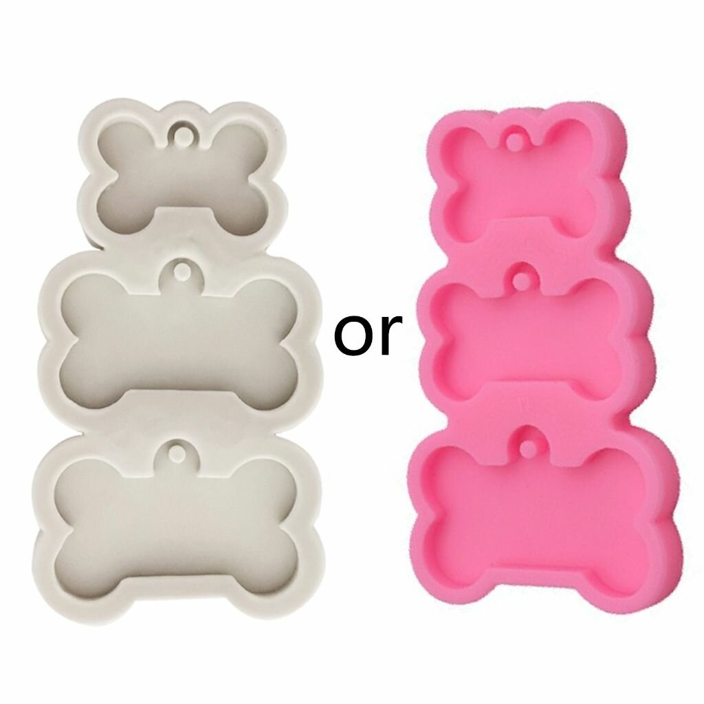 Силиконовая форма для брелка из эпоксидной смолы "три в одном" своими руками