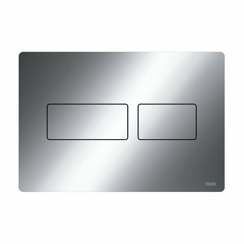 TECE solid панель смыва с двумя клавишами, глянцевый 9240431 (хром)