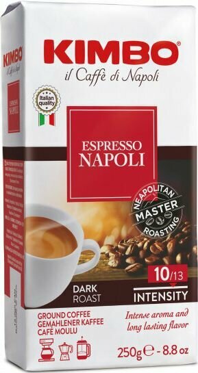Кофе молотый Kimbo Espresso Napoletano, 250г