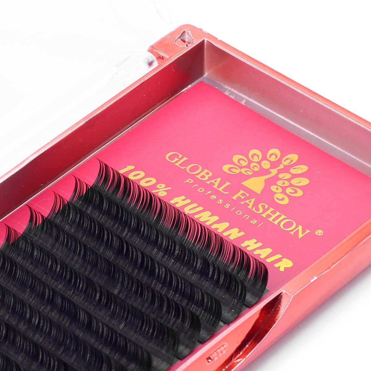 GLOBAL FASHION ресницы на ленте 0.08 d 8-14мм