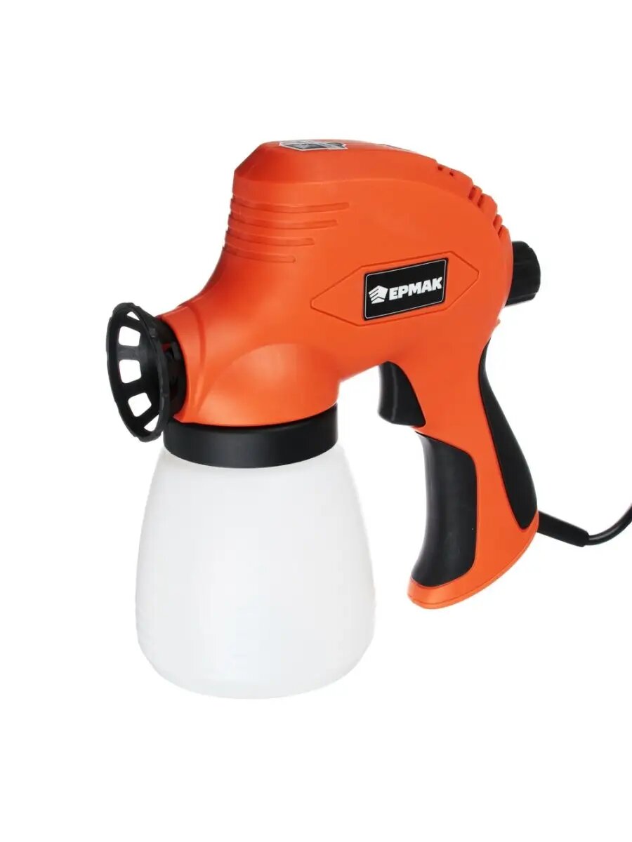 Электрический краскопульт 800 мл, 100 Вт, 320 грамм/мин, краскораспылитель