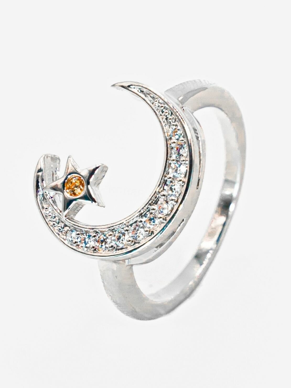 Кольцо, фианит