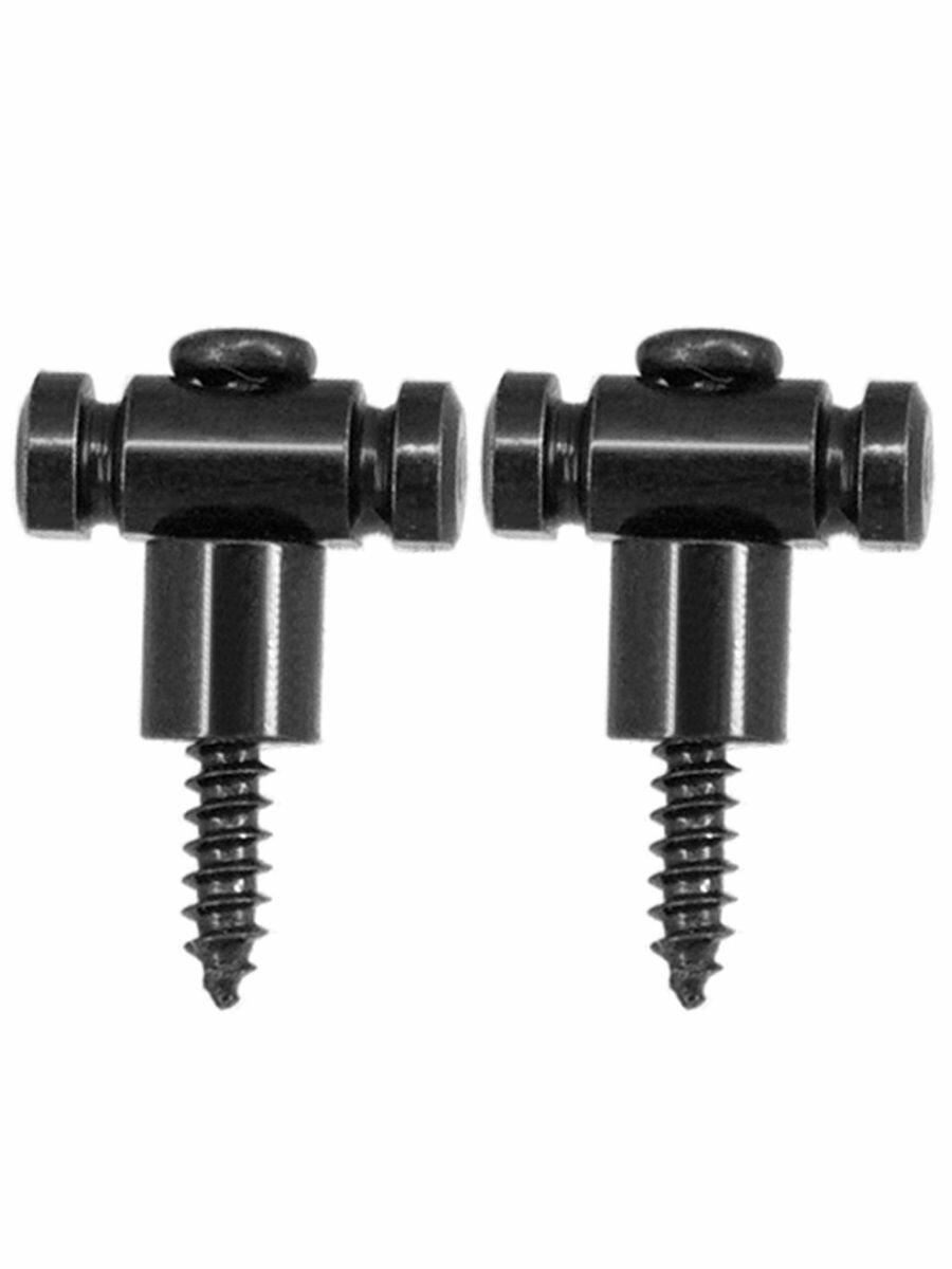 Комплект из 2 фиксаторов гитарных струн с винтом, аксессуар для электрогитары для надежной настройки и легкой замены струн