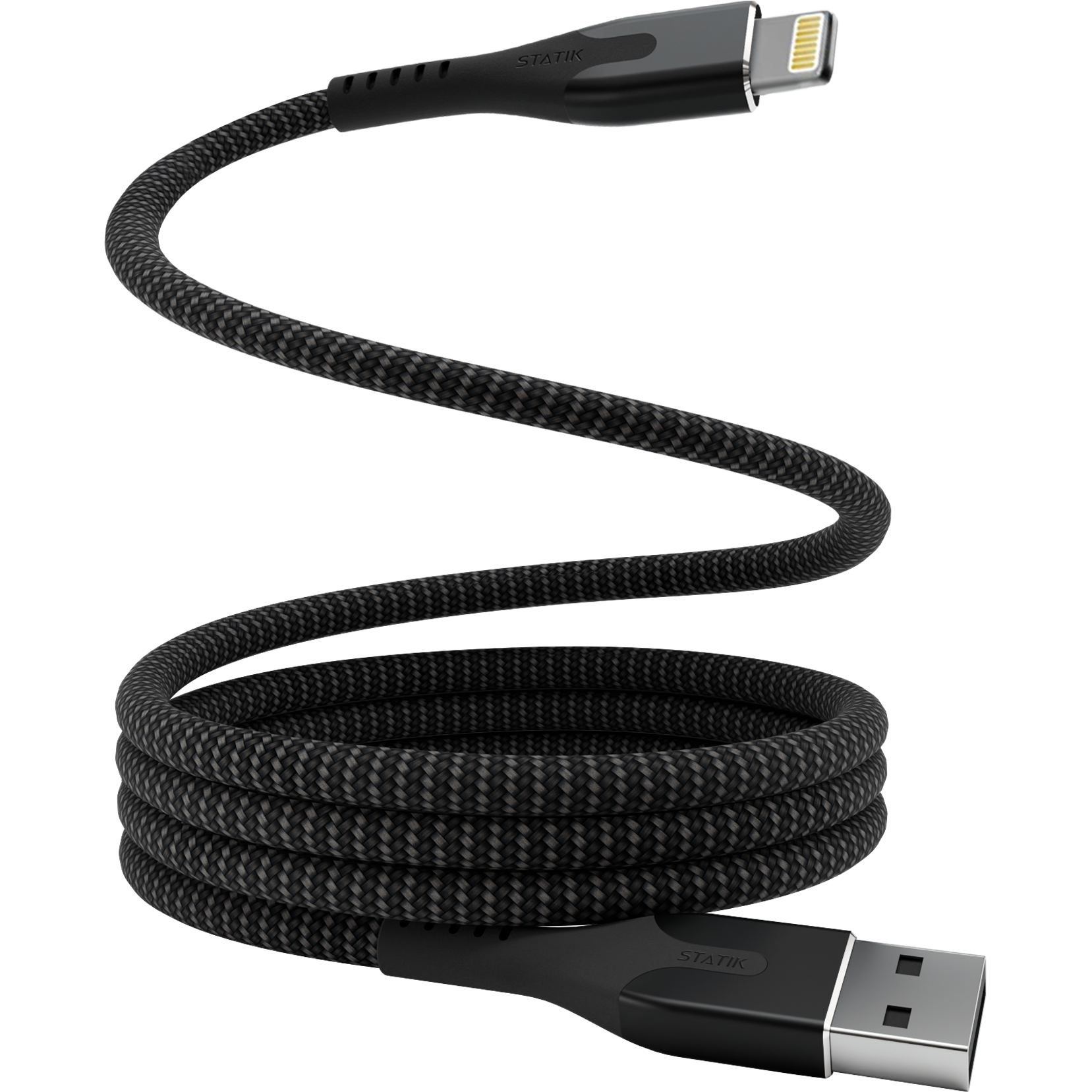 Кабель для iPhone Lightning STATIK MagStack USB-А | Lightning, 1 м, 12Вт