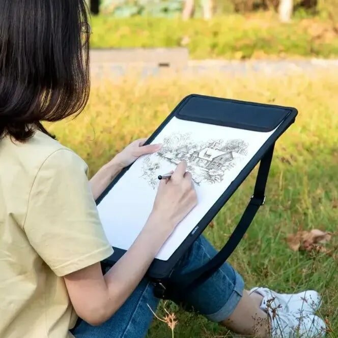 Доска чертежная с сумкой 480*360