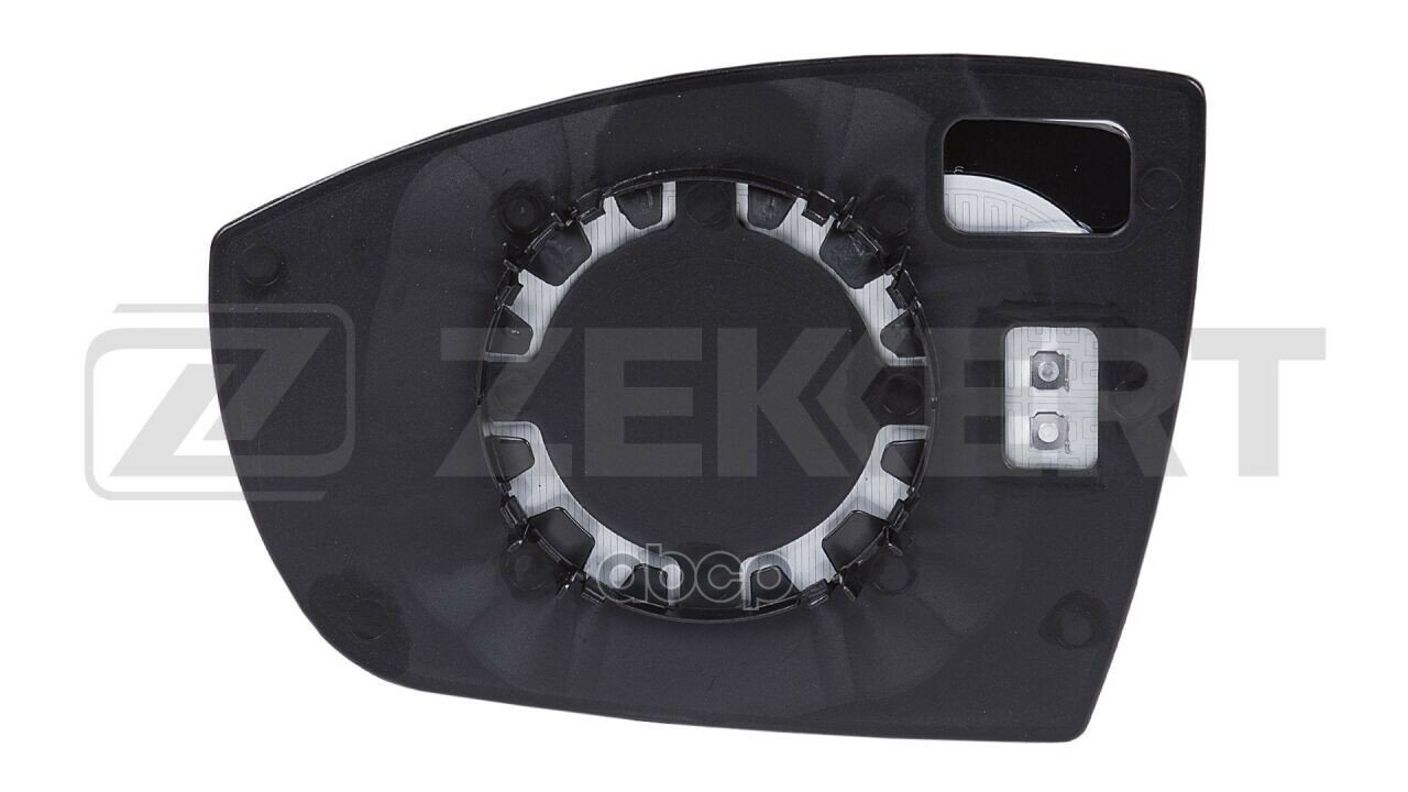 Зеркальный Элемент Правый Выпуклый с Подогревом Ford C-Max II 10- S-Max 06- Kuga 08- Galaxy II 06 Zekkert арт. sp-1215