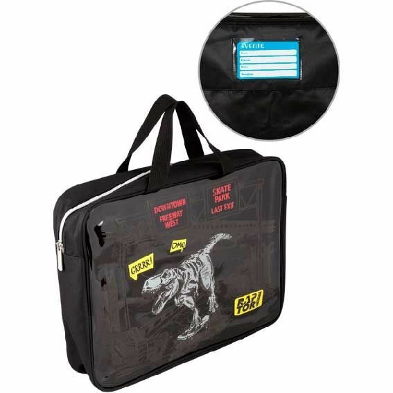 Сумка-планшет deVENTE формат А4, "Raptor City", текстильная, с расширением 8 см, увеличенные ручки 28 см (8057213)