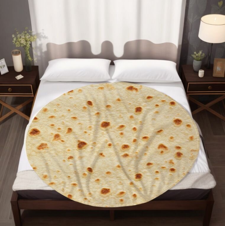 Плед Fun Pizza Flatbread Теплое одеяло