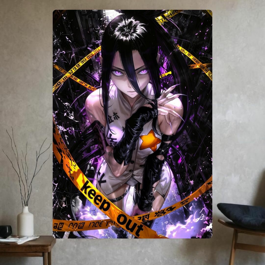 Картина на металле (Аниме - Пожиратель душ), Цубаки Накацукаса, 20*30см
