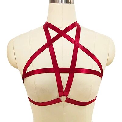 Red JLX.HARNESS Body Harness Belt Красный, Oj768