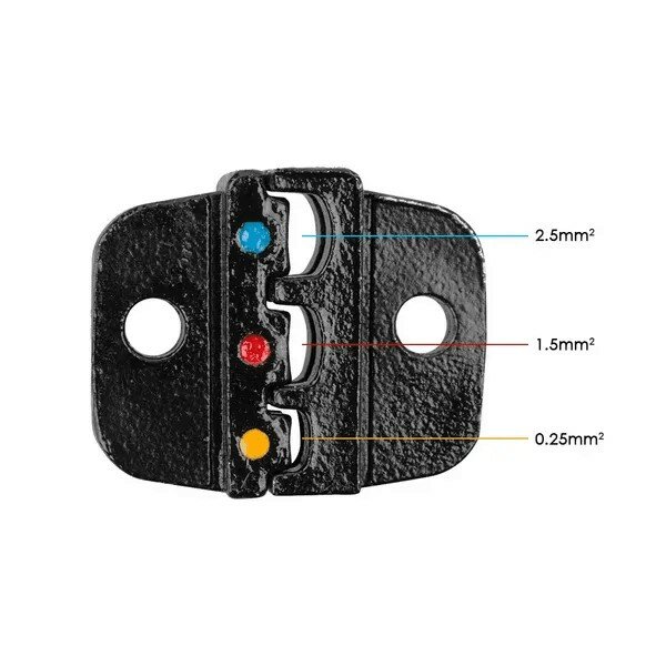 Обжимные клещи для проводов JX-1601-01 AWG24-14 0.25-2.5 мм², зажимные клещи для наконечников проводов, форма для зажимных клещей Dupont, режущая головка для зажимных клещей