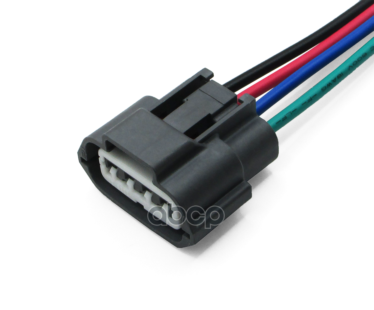 Колодка (разъем) для ВАЗ 4-контактная бензонасоса, датчика кислорода для Dacia, Nissan, Renault. CARGEN арт. AX6784 - высокое качество